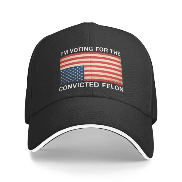 商品名:  Elixvsoer I'm Voting for The Convicted Felons Hat for Women Baseball Caps Graphic Caps Blackブランド: Elixvsoer商品サイズ: ...