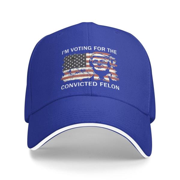 商品名:  Elixvsoer I'm Voting for The Convicted Felons Hat Men Baseball Caps Funny Cap Blueブランド: Elixvsoer商品サイズ: One Size高さ...