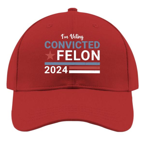 商品名:  Generic I'm Voting for The Convicted Felon Hat for Women Baseball Caps Low Profile Washed Ball Caps, Design 14ブランド...