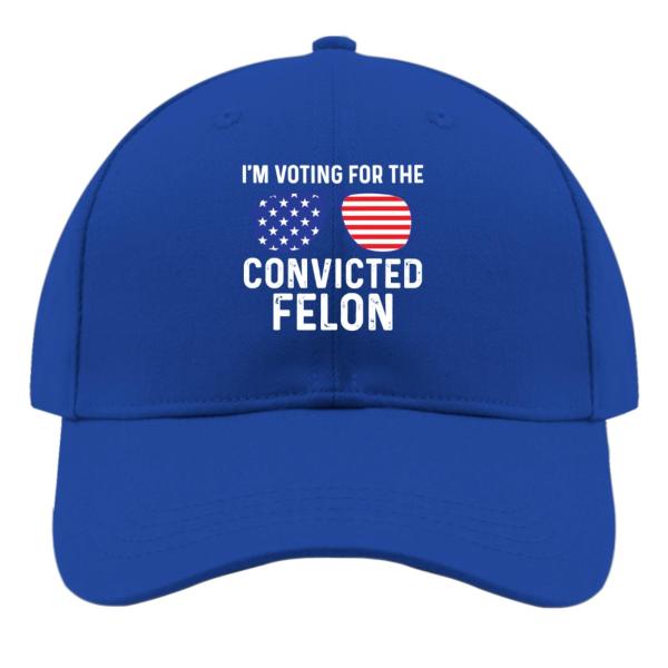 商品名:  I'm Voting for The Convicted felon Trucker Hat Men Trendy Mesh Cap for Summer Blueブランド: Drouerby商品サイズ: One Size高さ:...