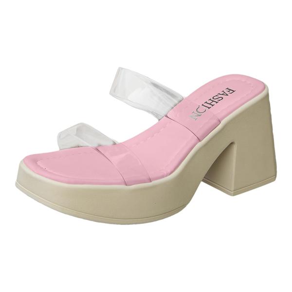 商品名:  Pink Slippers Thong Slippers For Women Memory Foam Wide Width Platform Sandals Platform Wedge Sandals Black Sandal...