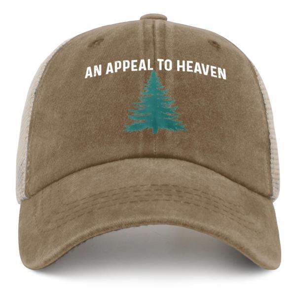 商品名:  BEIXBE an Appeal to Heaven Trucker Hat Men Vintage Mesh Baseball Cap for Fall Naturalブランド: BEIXBE商品サイズ: One Size高さ...