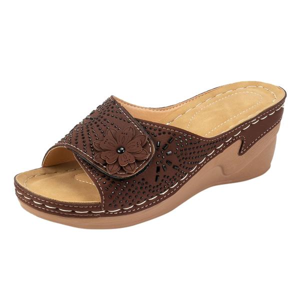 商品名:  Bedroom Slippers Women Wide Slides For Women Blue White Fuzzy Slippers Bridesmaids Athletic Slides Women Adjustabl...