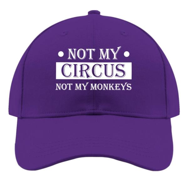 商品名:  Not My Circus Not My Monkeys Hat Women Vintage Mesh Hat for Summer Purpleブランド: galagro商品サイズ: One Size高さ: 1.778cm横幅...