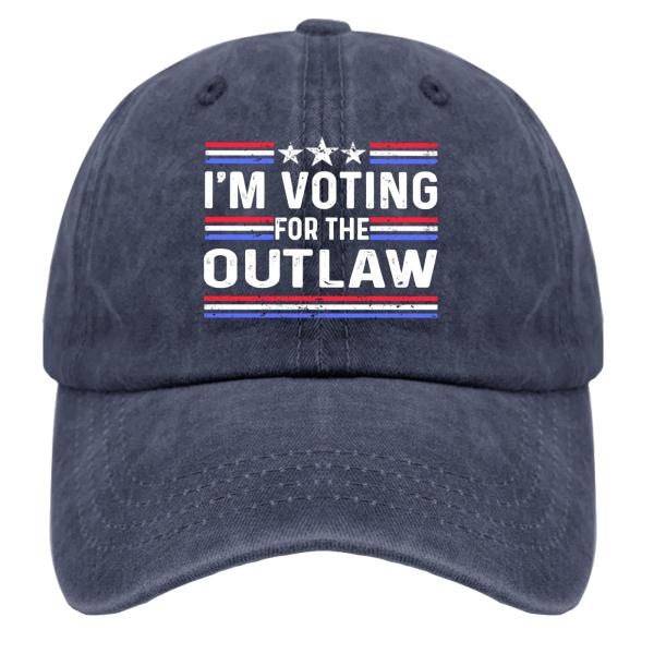 商品名:  Generic I'm Voting for The Outlaw, Wanted for President, Trump 2024 Hat for Men Funny Cap Funny Golf Hat Dad Hat V...