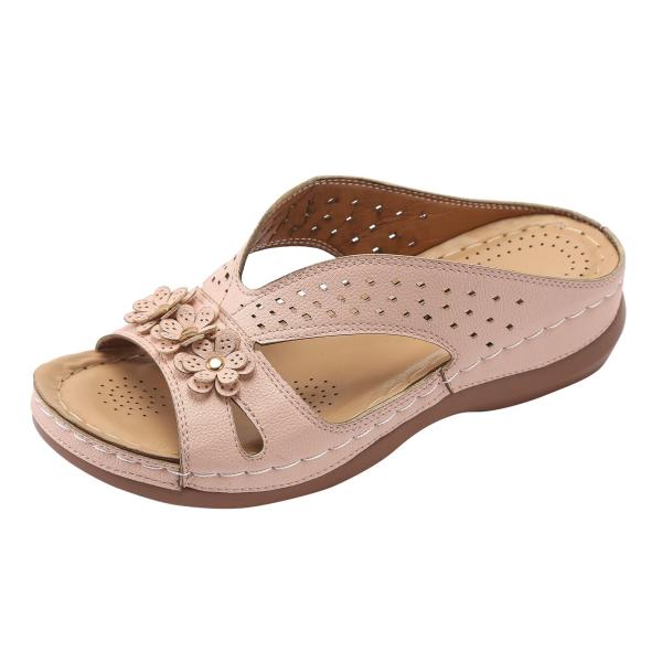 商品名:  Generic Summer Sandals for Women Wedge Slippers Comfortable Slip On Dressy Casual Boho Slides Sandals Lightweight ...