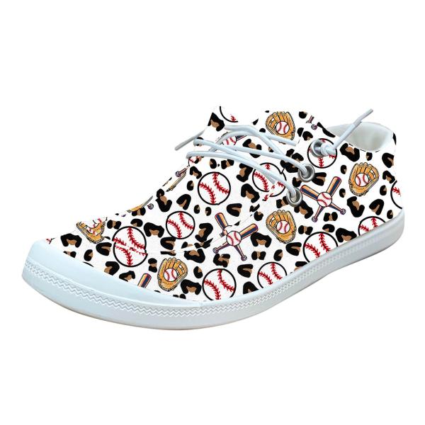 商品名:  Supportive Work Shoes Women Business Casual Ladies Shoes Slide On Espadrilles for Women Closed Toe Lace White Leat...