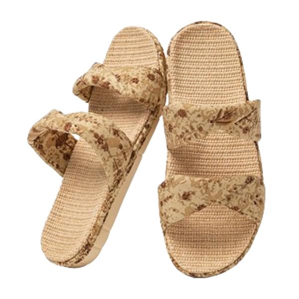 商品名:  Straw Sandals for Women Open Toe House Slippers for Women Comfy Walking Sandals Summer Beach Shoes Slides Indoor O...