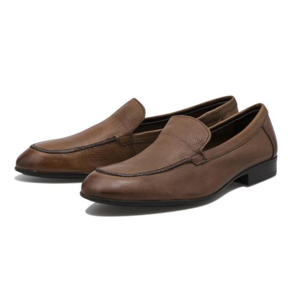 足あたりの良いシボレザーを使用し、アウトソールはラバーを使用。屈曲性に優れカップインソールを使用することによって、クッション性も良い。ビジネスとカジュアル、ON/OFFで使えるオトナバンプ。素材＝天然皮革【サイズ目安】(個人差がございますの...