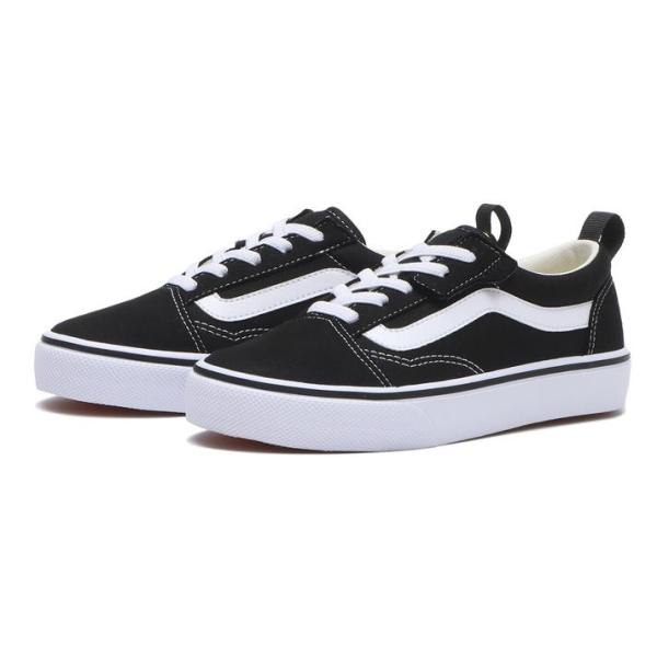 VANS【ヴァンズ】クラシックラインの代表モデル・OLD SKOOL(オールドスクール)のプリスクールサイズモデル。アッパーには柔らかな素材を採用、履き口はベルクロストラップが搭載されているので履き口が大きく開き足の甲に合わせた調整が可能。...