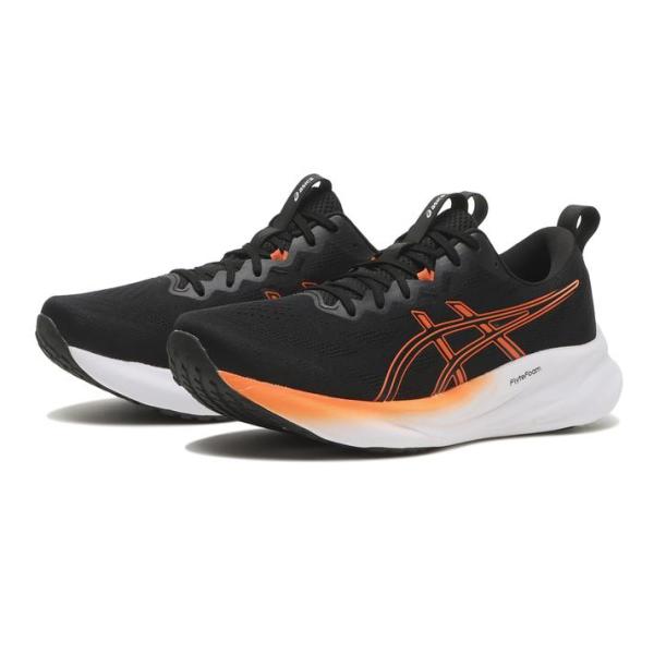 ランニングでもジムでも、スムーズで快適な履き心地と優れたクッション性を提供【サイズ目安】(個人差がございますので、あくまでも目安とお考え下さい。)このシューズの作りは標準です。素材=人工皮革（=合成皮革）・合成繊維・合成樹脂