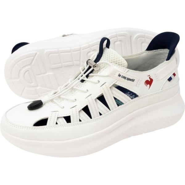 【さっと履ける「NEXTEP」シリーズ】2025年春夏に登場した軽量ランニングスニーカー「LCS マルヌ」のサマースタイル。スポーティーになりすぎないフランスらしいエレガントなデザインや、さっと履いてお出掛けできるアッパーやかかと部分の仕様...