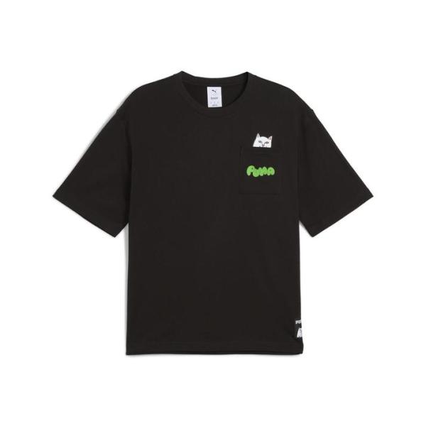 PUMA x RIPNDIPコレクションより、PUMAとRIPNDIPのコラボから、遊び心あふれるグラフィックTシャツが登場。リラックスフィットにクルーネック、ショートスリーブの定番スタイルで、ストリートにもデイリーにもマッチ。20%以上の...