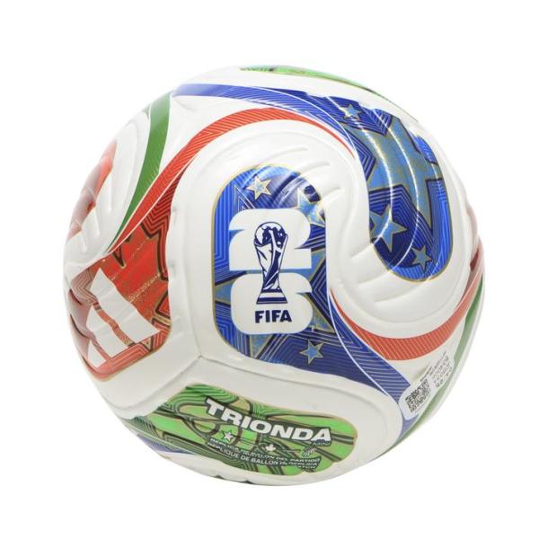 FIFA WORLD CUP 26 公式試合球 同デザイン レプリカミニモデル素材=人工皮革（=合成皮革）上記サイズ表は各部位の目安寸法となります。製品の仕上がり寸法ではございません。こちらの商品は商品不良を除く返品・交換はお受け致しかねま...