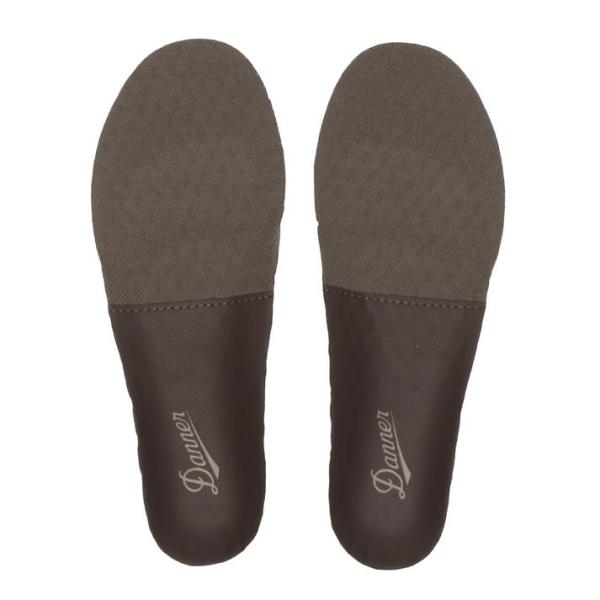 表面前面に抗菌防臭生地、かかと部分に本革を使用した高級感と機能を兼ね備えたカップインタイプのインソール。全体素材にEVAを使用しており足を優しく包み込み、スタビライザーが踵の左右のズレを軽減し、さらにクッションとして前部に低反発、踵下部に高...