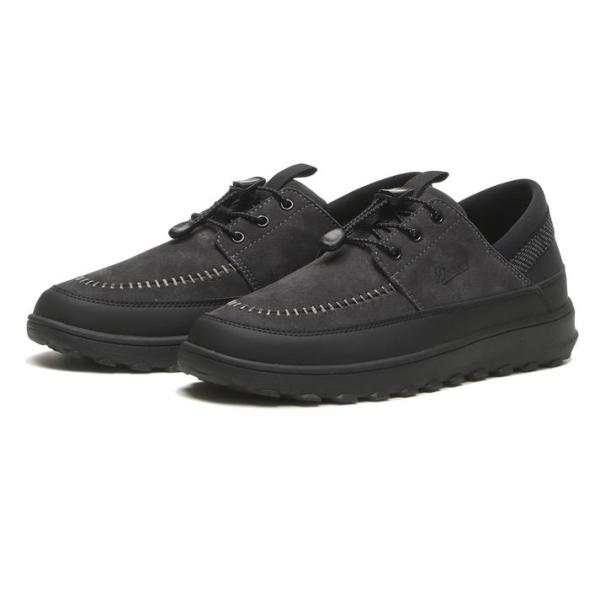 −自然と歩く、旅のモカシン−ゆっくりと流れる川の音、朝の澄んだ空気。MCKENZIE LACEは、そんな旅のワンシーンに寄り添うモカシンスタイルのコンバーチブルシューズ。撥水効果のあるマイクロスエードアッパーにモカシンステッチを施しアクセン...