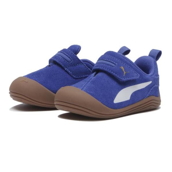 成長期の足にやさしくフィットするKinderFitインソールプリントと、クッション性に優れたSoftFoam+インソールを採用し、快適な履き心地を実現しました。やわらかなスウェードアッパーが足元をやさしく包み込み、毎日の冒険をしっかりサポー...