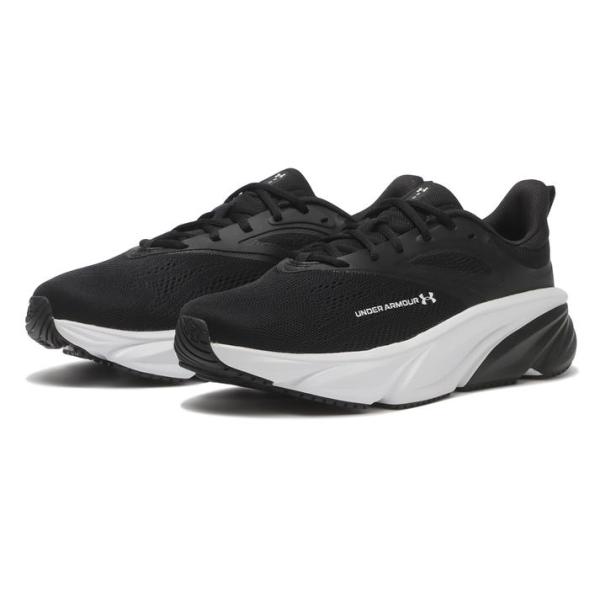 6009609足幅の広いアスリートにフィットするように設計された、ワイド ウィズサイズNEUTRAL：柔軟性とクッション性のバランスを必要とするランナーのためにデザイン連動性UAハートビートロゴをモチーフにしたミッドソールは、繰り返しパター...