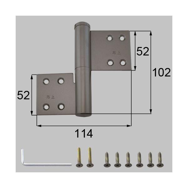 商品コード : FNMB096色 : ブロンズ内容物 : 本体×１、取付ネジセット×１、六角レンチ×１備考 : 刻印：右上適用商品　CZ、HL94/6〜98/7、SLI型95/8〜99/2
