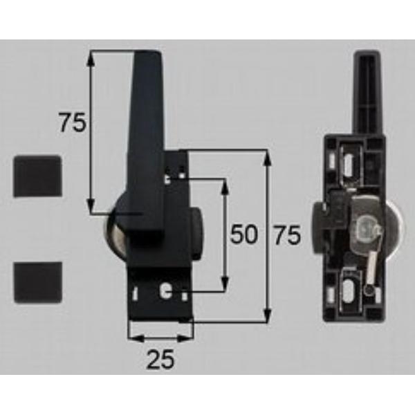 部品コード：S8CL1225RS内容本体×１、ネジカバー×２ネジは取り付いているものをお使いください。