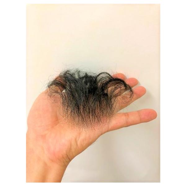 極薄レース使用で見た目も自然な陰毛用ウィッグ　通気性もOK