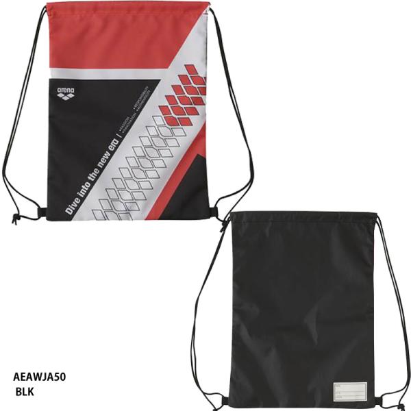 アリーナロゴがライン状にデザインされ、ブロック切替スポーティーな印象に。スイミング道具は持ちろん、シューズも収納ができるサイズのマルチバッグです。背面部分には「名前、チーム、得意種目」を記載するネームタグが付いているので、お子さんの普段使い...
