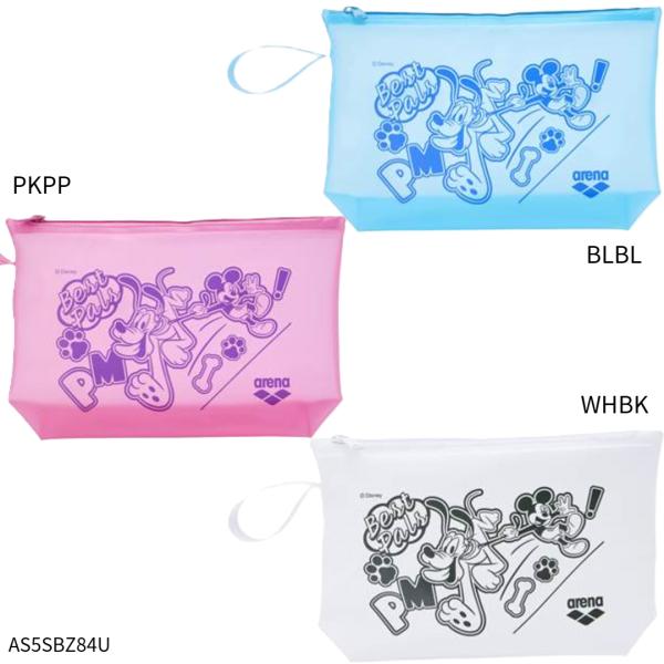 DISNEY(ディズニー)デザインのプルーフバッグ。防水素材を使用しているため、プールで泳いだあとに濡れた水着やキャップ、セームタオルなどを収納するのに便利。コンパクトなサイズ感のため、シャンプーやスキンケア用品など、細々とした日用品を入れ...