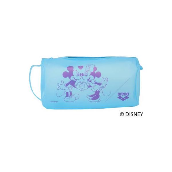 DISNEY(ディズニー)デザインのプルーフバッグ。防水素材を使用しているため、プールで泳いだあとに濡れた水着やキャップ、セームタオルなどを収納するのにおすすめ。1つ持っていると便利なラウンド型は、バッグインバッグがしやすいサイズ感。ミッキ...