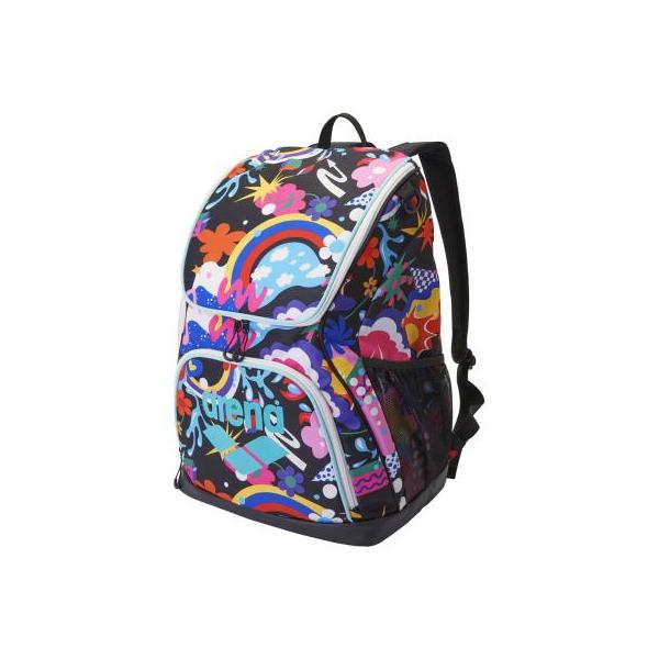 ARENAの定番バックパック(AS5SBP11U)に、26SSのデザインテーマを落とし込んだ総柄モデルのバックパック。エントリースイマーから学生スイマーまで幅広いユーザーにおススメ。上部の大きい間口が物の出し入れがしやすく、約35Lの荷物を...