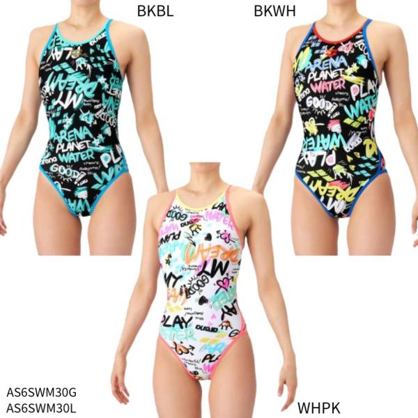 トレーニングカテゴリー「TOUGHSUITシリーズ」ジュニア用サイズ。大会に向けて練習を重ねる頻度が高いスイマーにオススメの練習用水着。環境に配慮したリサイクルポリエステル素材「タフスキンEP」を使用し塩素に強く長持ち。ポップな文字表現で鮮...