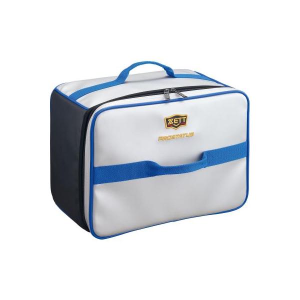 ヘルメットやシューズも入れることができるグラブケース2ヶ入れ。●合成皮革、ポリエステル、ナイロン●天面内側メッシュポケット付き●長さ40×高さ23×巾27CM●600G※製品改良の為、仕様の一部を予告なく変更することがあります。