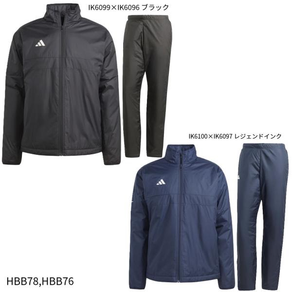 練習や試合前のウォームアップでは、身体を冷やさないことが大事。このアディダスジャケット＆パンツは、気温の低い、風のある日のテニスでパフォーマンスを発揮できるようデザインされた。丈夫なプレーンウィーブ素材、WIND. RDYテクノロジーと軽量...