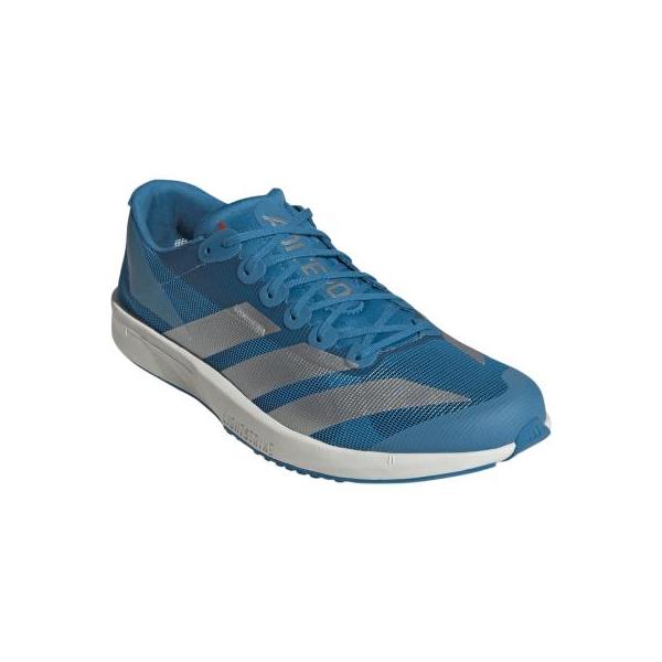 スピード、野心、パフォーマンス。このアディダスのADIZERO RC 6 ランニングシューズは、軽量で通気性に優れた履き心地と、足元をしっかりとホールドするパフォーマンス性能のバランスに優れた一足。配置された硬化材を備えたLightstri...