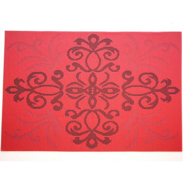 オシャレなダマスク柄でホテルやカフェで使用されている本格派のランチョンマット。シンプルでありながらモダンな雰囲気が素敵なランチョンマットです。敷くだけで高級感の出る、存在感がありながらも乗せるお料理を引き立てる、シンプルイズベストなランチョ...