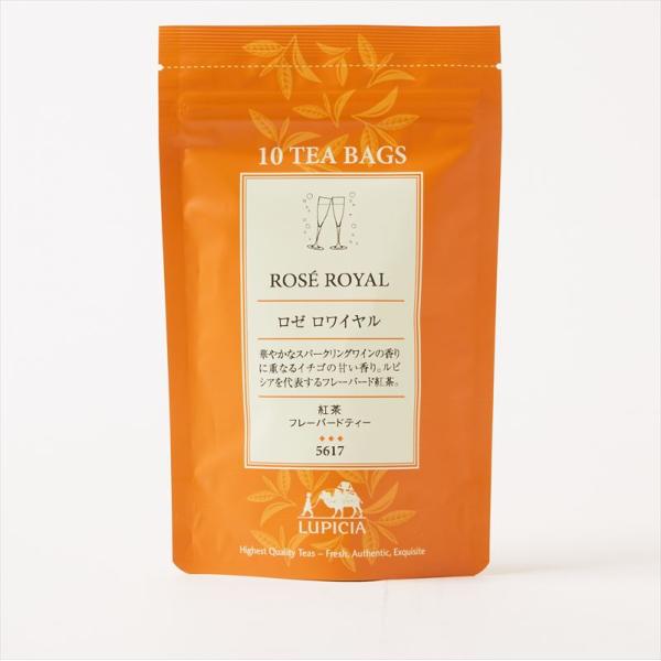 ルピシア ロゼ ロワイヤル 10個入 ティーバッグ カフェインレス LUPICIA  スリランカ茶 紅茶 お試し