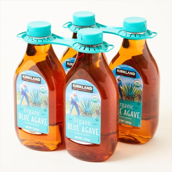【4本セット】カークランド オーガニック ブルーアガベシロップ 1.02kg×4本 アガベ 有機 天然甘味料 アガベシロップ 低GI