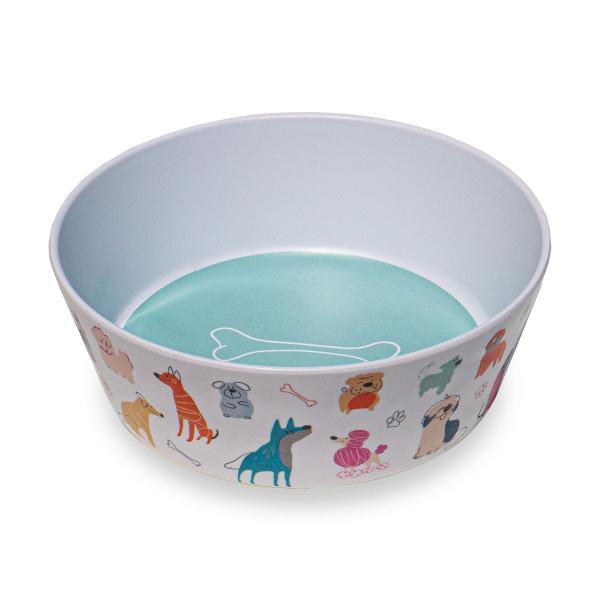 【商品仕様】サイズ：19.1×19.1×6.5cm重量：326g容量：1182mlサイズ：L材質：メラミン樹脂、シリコン耐熱温度：0〜100℃電子レンジ：非対応食洗機：対応生産国：中国