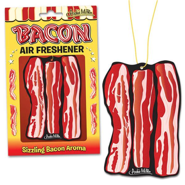 ■ Bacon Deluxe Air Freshener ■香ばしいベーコンの香りとデザインのエアフレッシュナー！肉好きの気分を一気に盛り上げてくれるアイテムです。ウケ狙いにいかが？しっかりとしたパッケージに入っているため、プレゼントやイベ...