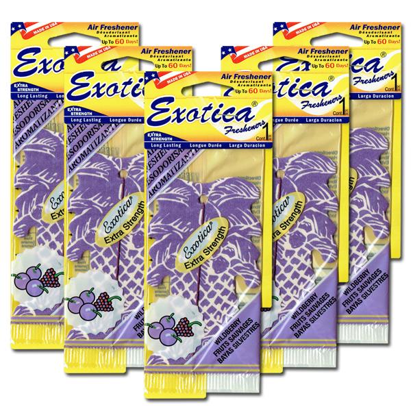 ■ Exotica Palm Tree Air Fresheners (WILD BERRY) 5枚セット ■Palm Tree（ヤシの木）型のエアフレッシュナー！吊り下げ用のゴムが付いているので、車やお部屋に下げてお気に入りの香りを楽しめ...