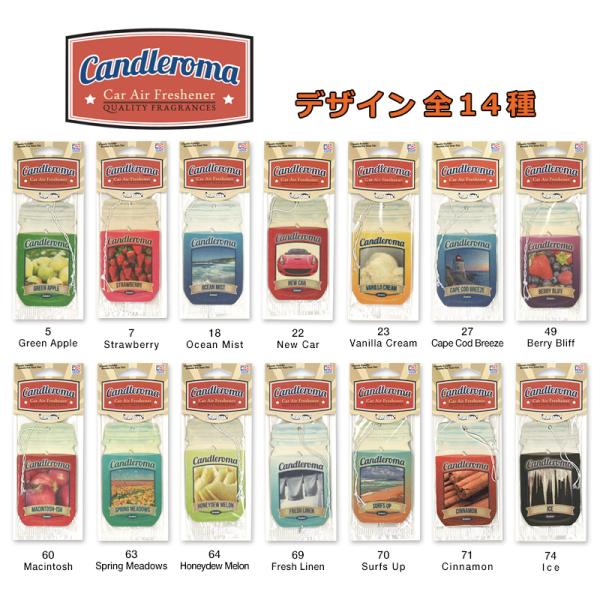 ■ Candleroma AirFreshener ■アロマキャンドル型のエアフレッシュナー「Candleroma」のデザインが新しくなりました♪本物のアロマキャンドルのようなガラスの瓶に入った可愛いかたち♪香りをイメージしたイラスト入りで...