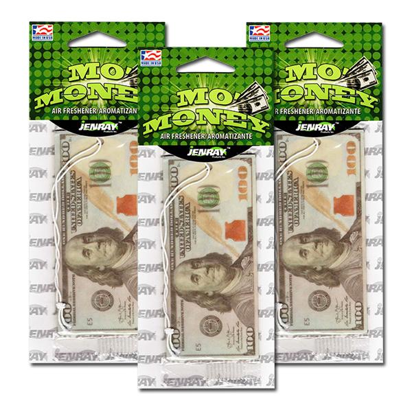 ■ Mo Money Air Freshener 3set ■100ドル札の芳香剤3枚セット大人気100ドル紙幣のエアフレッシュナーの新柄が登場！以前のデザインよりも鮮明に印刷されています。裏面も同デザインです。車にはもちろん、お部屋に下げ...