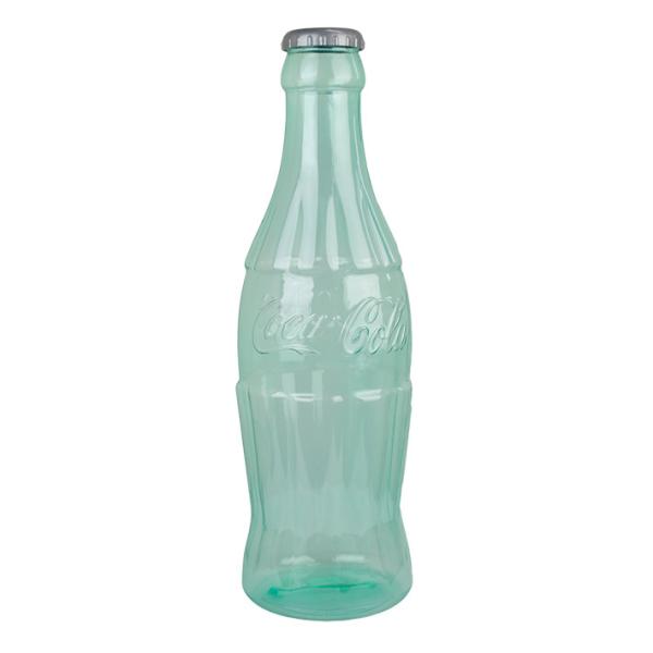 ◆こちらはB級品のアウトレット商品です◆輸送中についてしまった傷やへこみなどがある商品になります。返品交換は受け付けておりませんのでご了承のうえ、ご注文をお願い致します。■ Coca-Cola Bottle Bank 22inch (Cle...