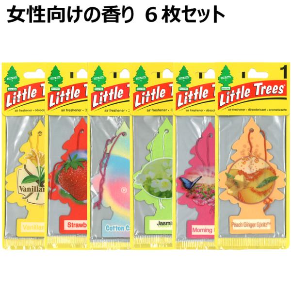 ■  Little Trees Ladies Set ■世界中で大人気！！アメリカ生まれの定番エアフレッシュナー、Little Trees（リトルツリー）☆人気のひみつ(1) 豊富なフレーバー展開 約35種類以上(2) 香り長持ち 最大約7...