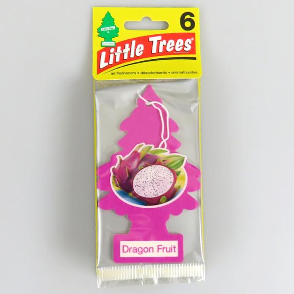 ■ Little Trees 6pac (Dragon Fruit) ■世界中で大人気！アメリカ生まれの定番エアフレッシュナー、Little Trees（リトルツリー）☆人気のひみつ(1) 豊富なフレーバー展開 約35種類以上(2) 香り長...