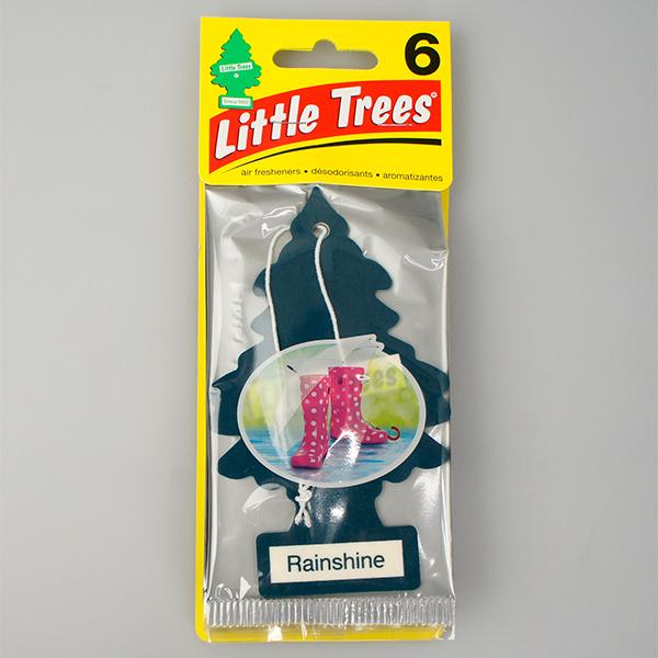 ■ Little Trees 6pac (Rain Shine) ■世界中で大人気！アメリカ生まれの定番エアフレッシュナー、Little Trees（リトルツリー）☆人気のひみつ(1) 豊富なフレーバー展開 約35種類以上(2) 香り長持ち...