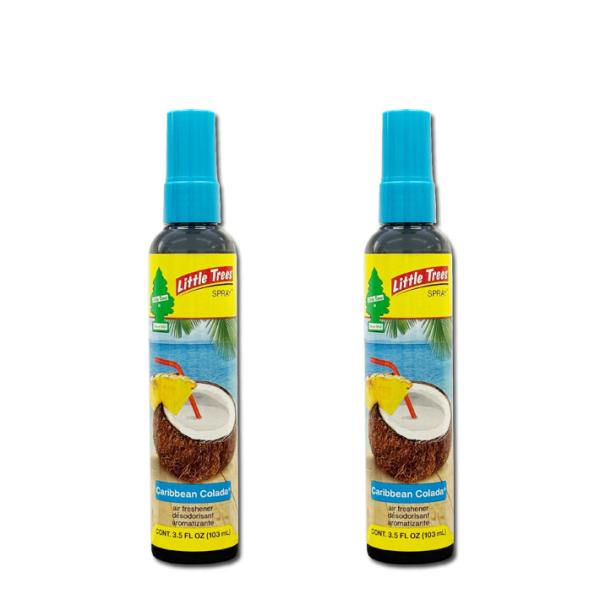 ■ LittleTrees Spray (Carribean Colada) 2本セット ■リトルツリーの香りが楽しめる液体スプレー型芳香剤です。空間にシュッと吹き出せば、良い香りが広がります。車はもちろんお部屋などお好きなところでご利用い...