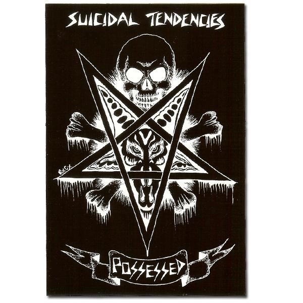 ■ SUICIDAL TENDENCIES Possessed Sticker ■スーサイダルテンデンシーズ　ドクロ ステッカー。西海岸ベニスビーチの匂いがブンブンする直輸入正真正銘正規品！！！定番ベニスハードコアスタイルでキメちゃってくだ...