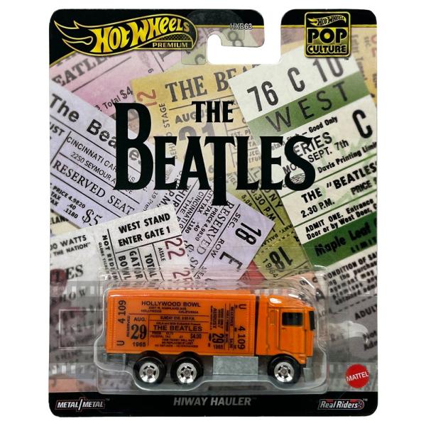 ■ Hot Wheels POP Culture The Beatles（HIWAY HAULER）■ホットウィール ポップカルチャー ビートルズ（ハイウェイハウラー）アメリカで人気のホットウィールロックバンド、ビートルズをモチーフとしたハ...