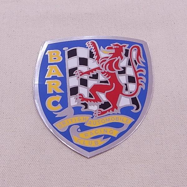 BRITISH AUTOMOBILE RACING CLUB Mサイズ メタリックステッカーサイズ（ｍｍ）：100*86RC102M※ネコポス対応商品