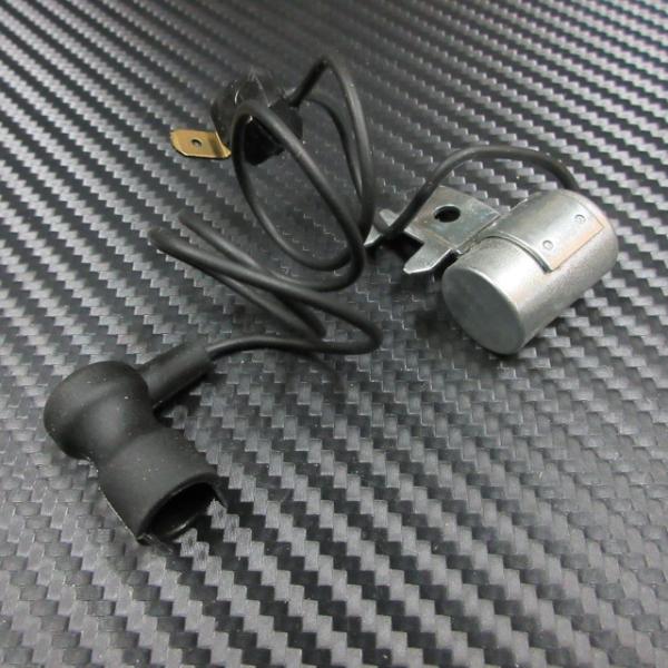 IGNITION CONDENSERコンデンサーFORD/CATERHAM　ボッシュデスビ用品番：33150Intermotorサイズ(mm)コンデンサー 径18.0*25.5コード長さ：95.0/365
